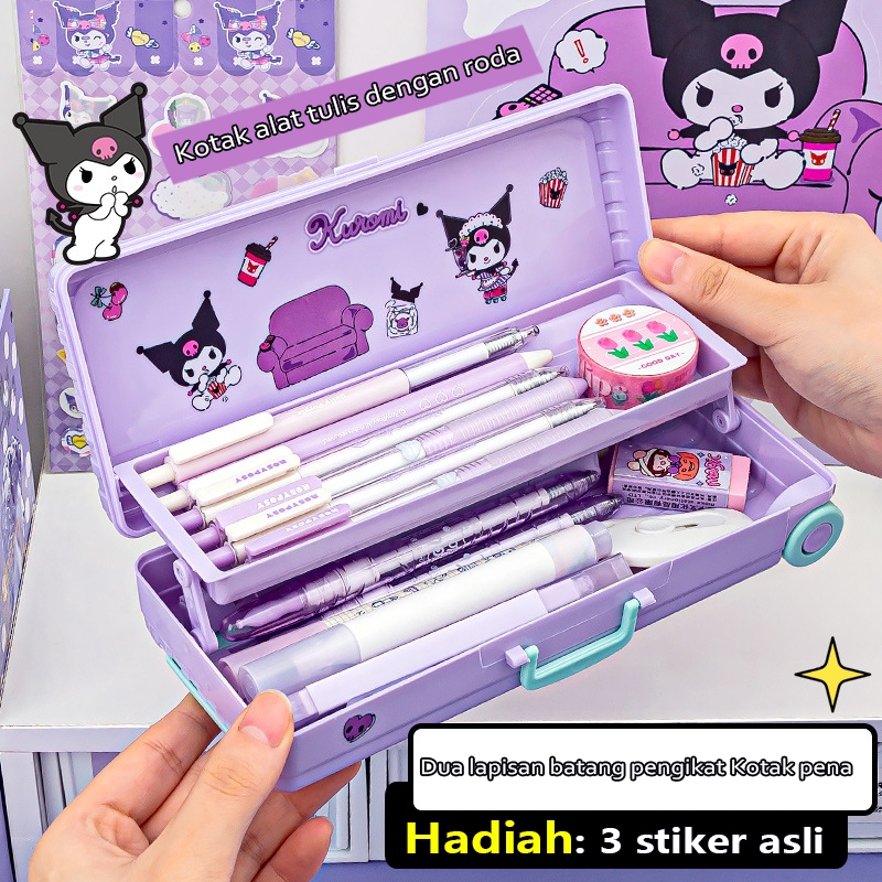 Jual Kuromela Rod Case Kotak Pena Alat Tulis Multifungsi untuk Anak ...