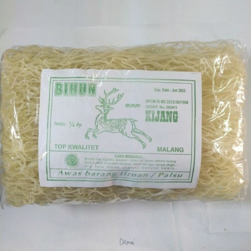 Jual Bihun cap kijang 250 gram | Shopee Indonesia