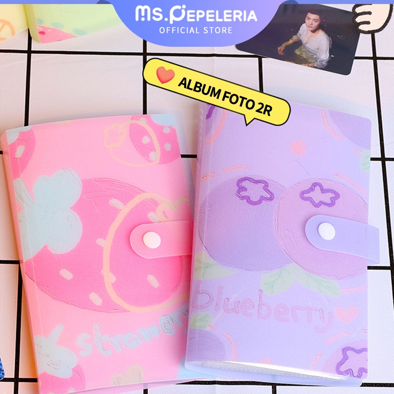 Jual kolbuk photocard 120/240 Slot /album foto polaroid 2r/album ...