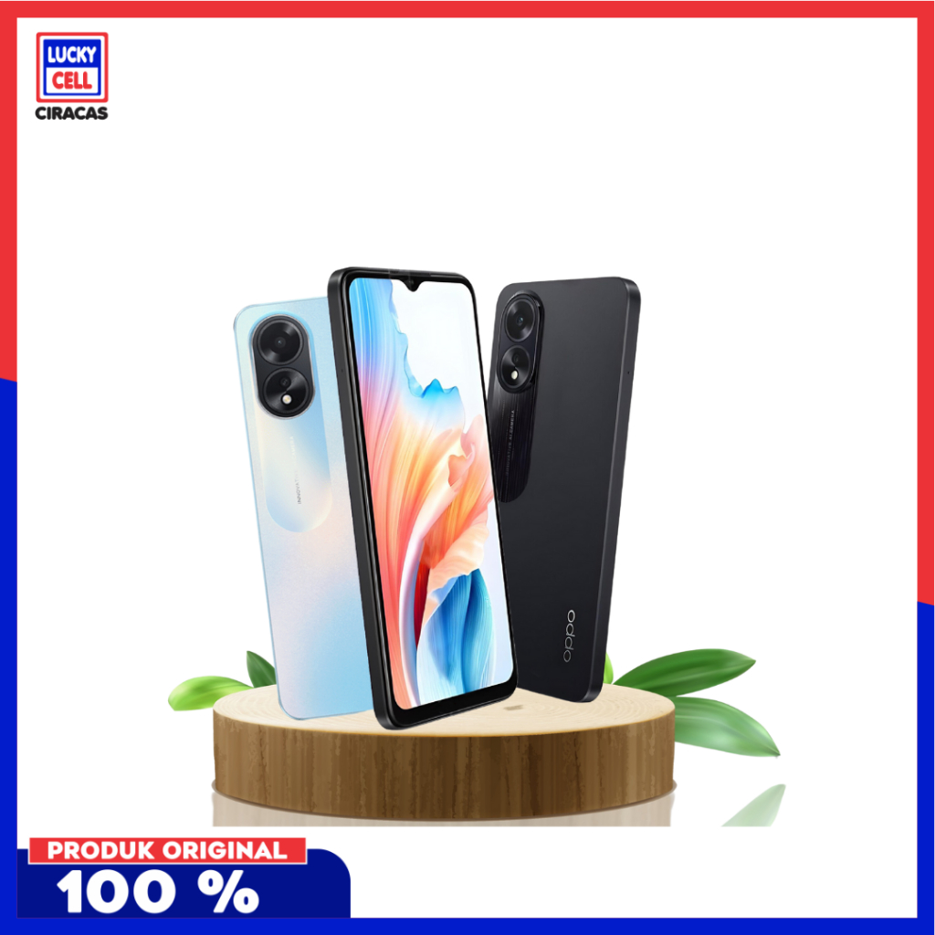 Jual (COD) OPPO A18 4GB/128GB [5000mAh Large Battery, 90Hz Sunlight ...