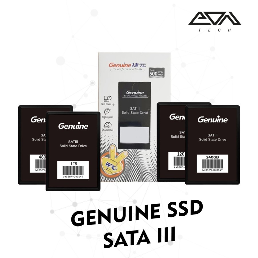 Jual Genuine Sata III 128GB/256GB/480GB/512GB SSD SATA | Shopee Indonesia