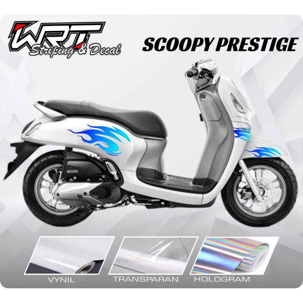 Jual Striping Scoopy-Stiker Decal Scoopy Prestige 2021-2024 Api Vol 1 ...