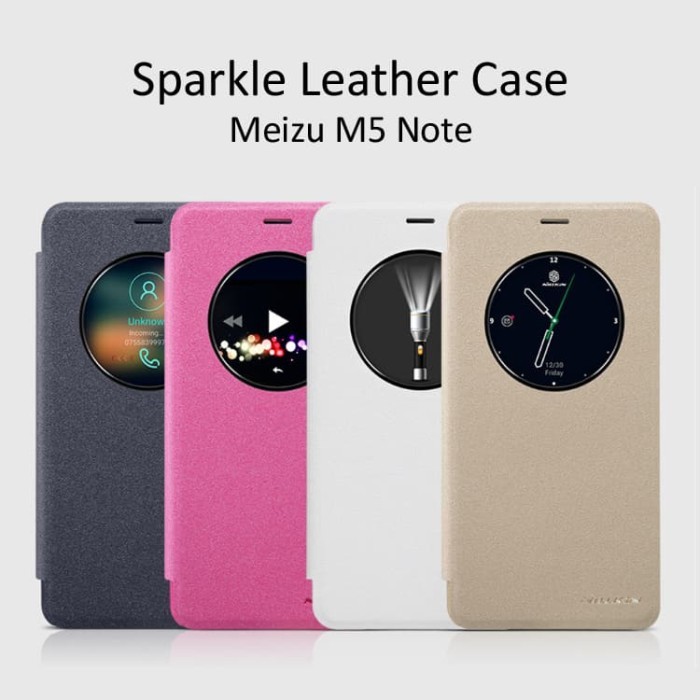 Jual MEIZU NOTE 5 / M5 NOTE NILLKIN SPARKLE CASE ORIGINAL MODEL BOOK ...