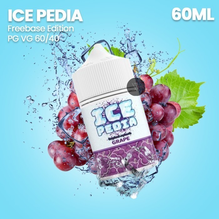 Jual Liquid Freebase Ice Pedia Icepedia Grape 3MG 60ML | Shopee Indonesia