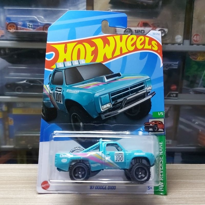 Jual HOT WHEELS 87 DODGE D100 TOSCA H 2024 | Shopee Indonesia