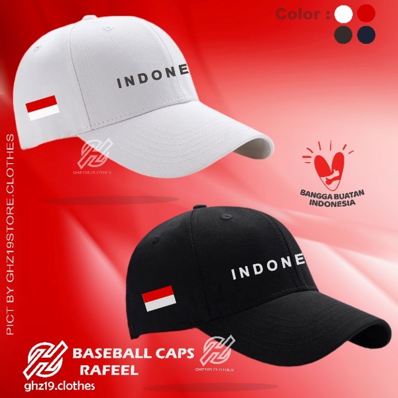 Jual Topi Baseball Distro caps indonesia Bendera Kemerdekaan garuda ...