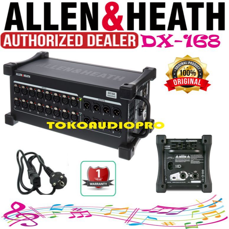Jual Allen & Heath DX168 dx-168 stage box | Shopee Indonesia