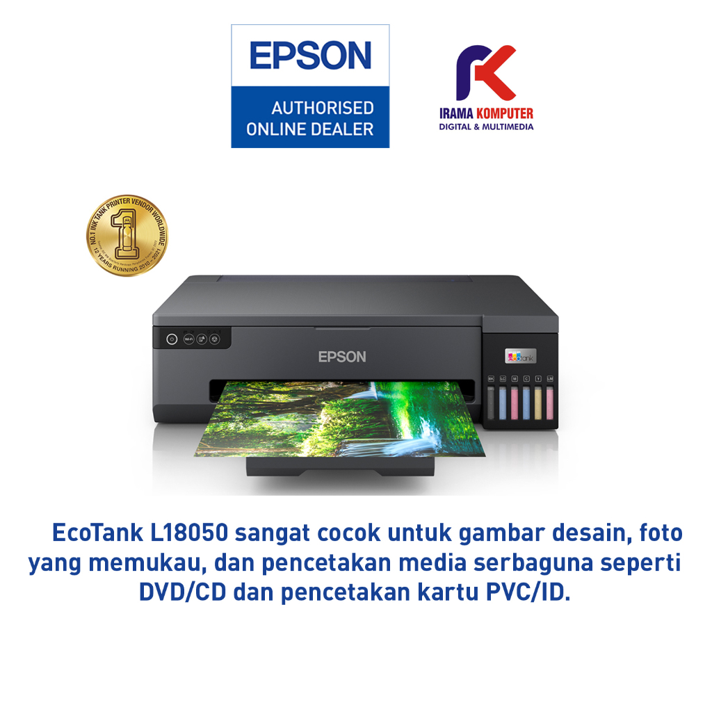 Jual PRINTER EPSON L18050 A3 / A3+ INK TANK WIRELESS | Shopee Indonesia