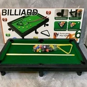 Jual maenan biliard mini untuk anak anak 1 set | Shopee Indonesia