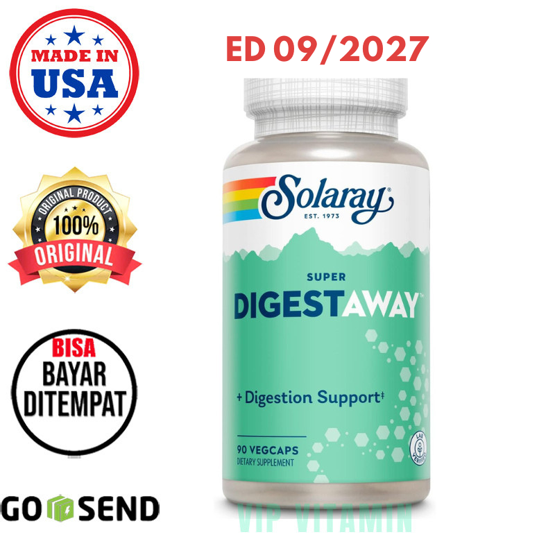 Jual Solaray Super Digestaway | Enzim Pencernaan | Digestion Support ...