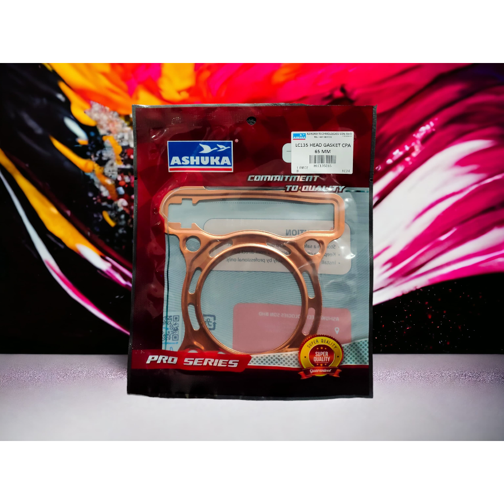 Jual PAKING HEAD TEMBAGA 65 MM ASHUKA MX KING VIXION XABRE R15 V2 ...