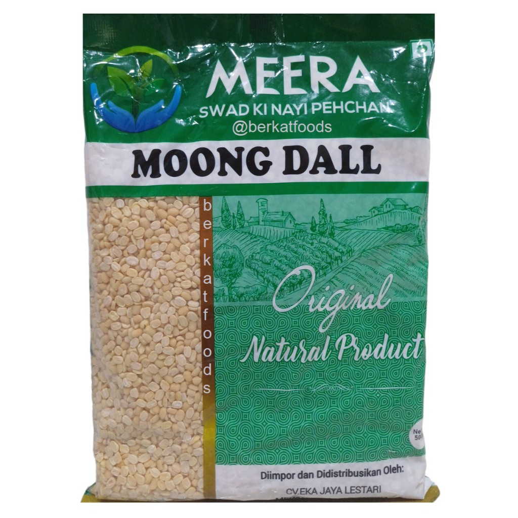 Jual Moong Dal Meera / Dhal / Daal / Dall Split Mung Lentil Yellow ...