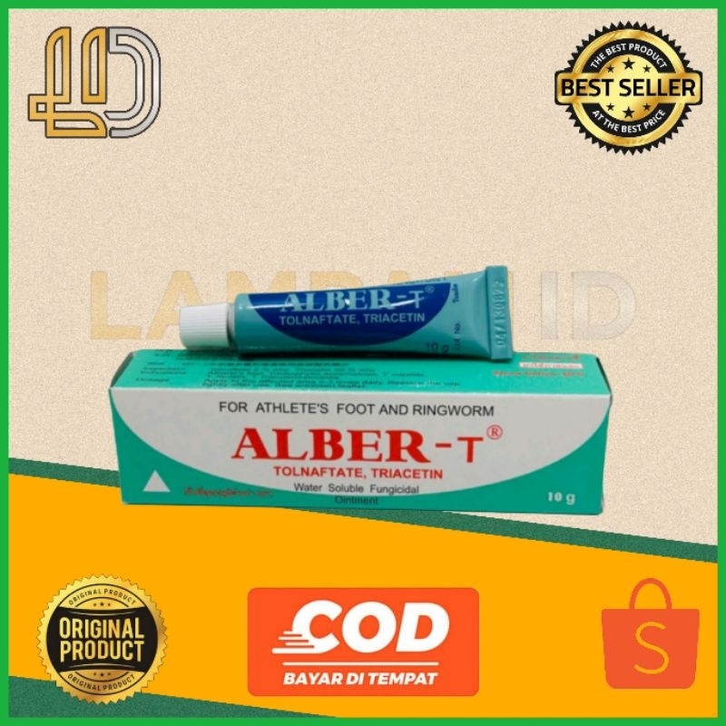 Jual 1 TUBE ALbert Obat cream 10 gr salep kurap ayam burung Lampam ID ...