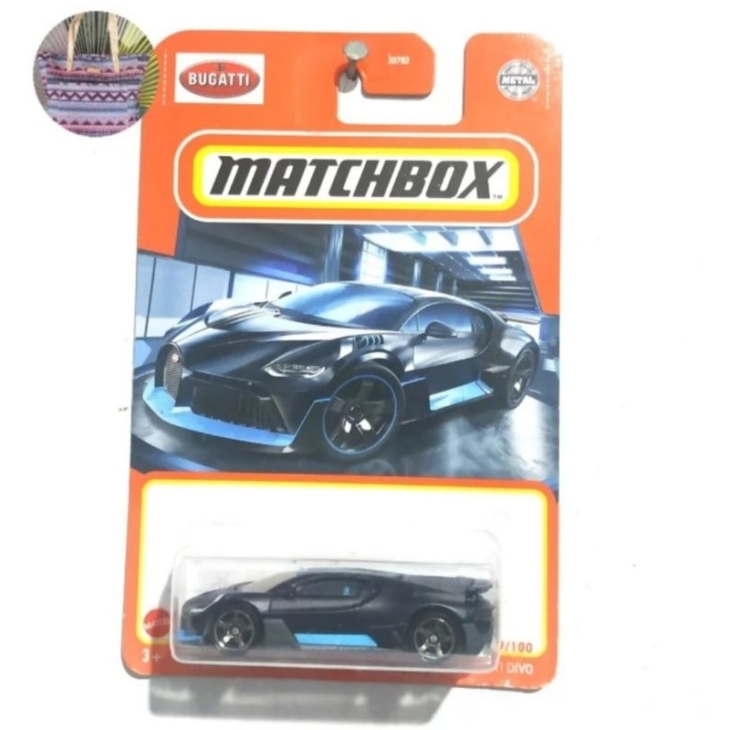 Jual Matchbox Bugatti Divo Black hitam | Shopee Indonesia