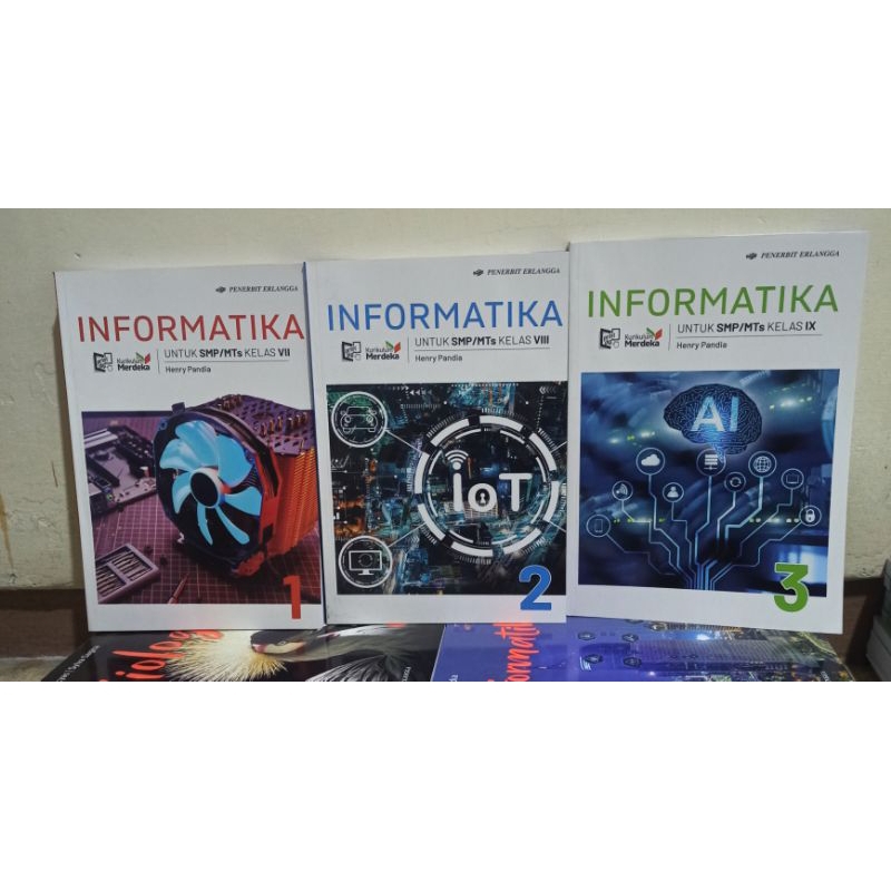 Jual Buku Informatika untuk SMP/MTs Kelas 7,8,9 Kurikulum Merdeka | Shopee Indonesia