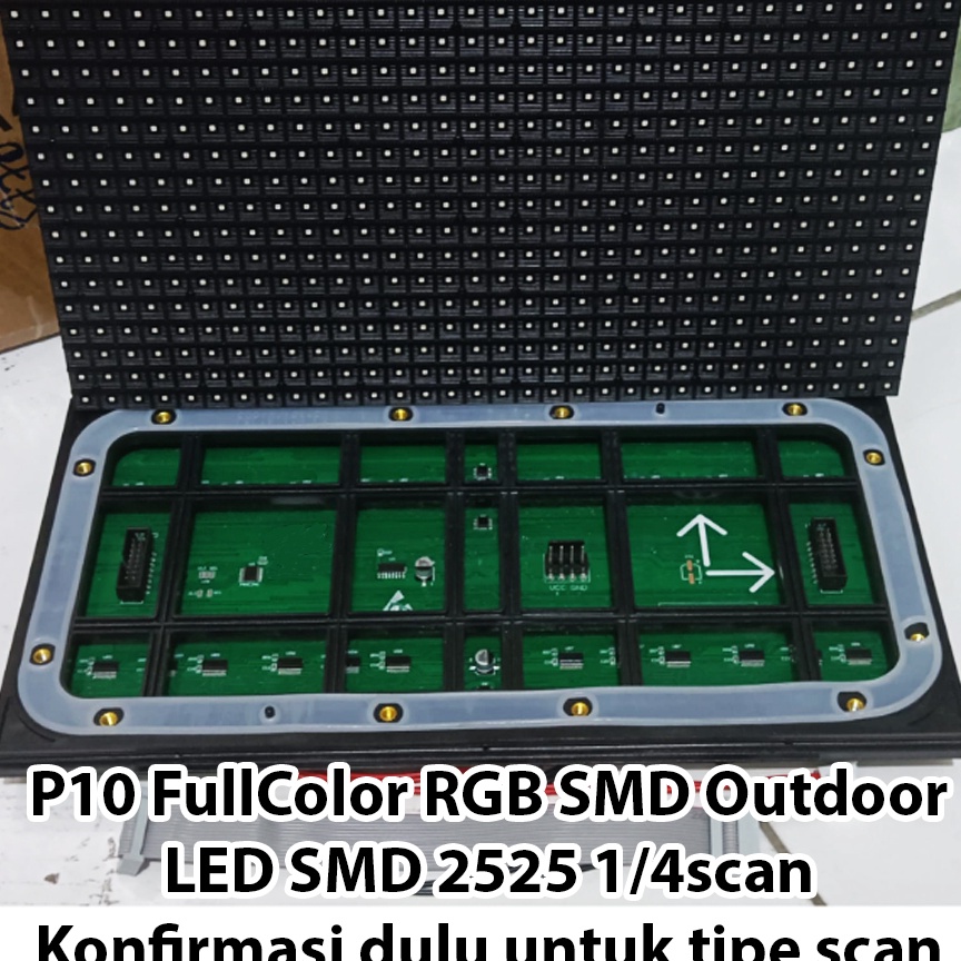 Jual KODE H78I Modul Panel LED P1 RGB SMD Full Color Outdoor Videotron ...