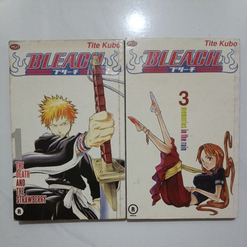 Jual komik bleach tite kubo set vol 1 & 3 bekas | Shopee Indonesia