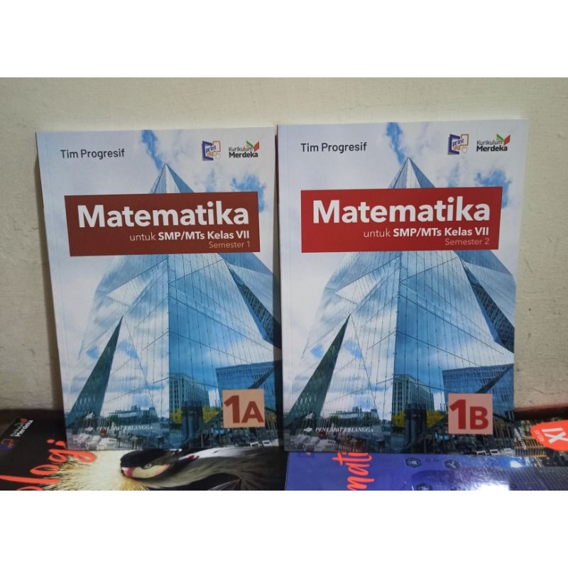 Jual Buku Matematika untuk SMP/MTs Kelas 7 VII 1A , 1B Kurikulum ...