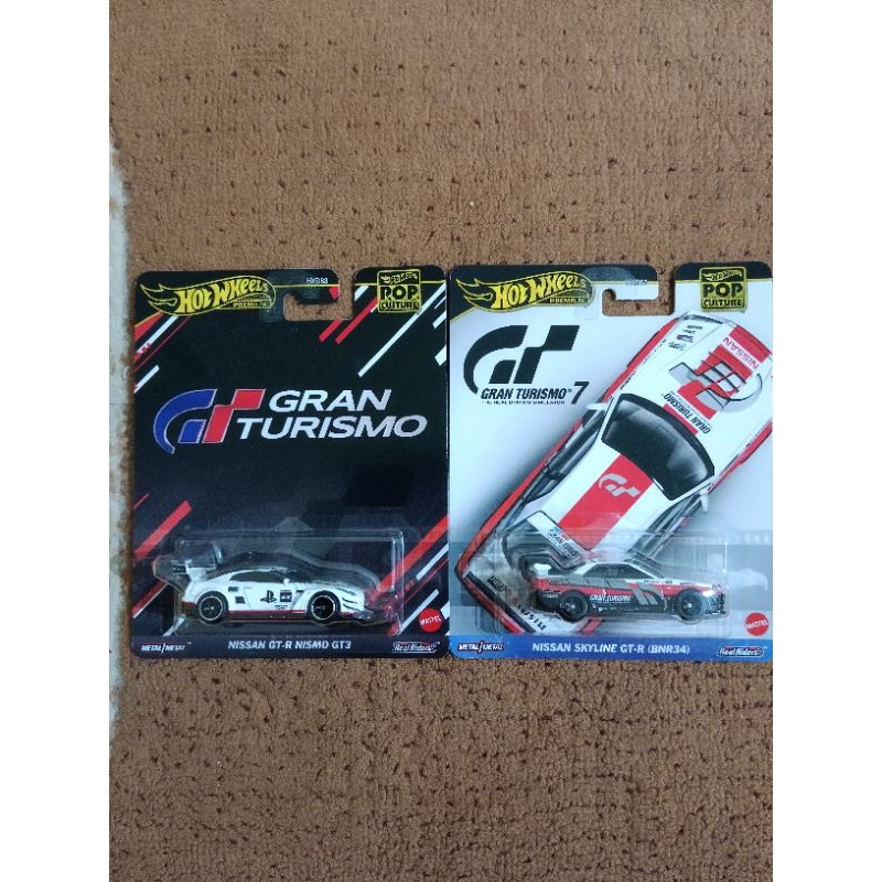 Jual Hotwheels Nissan GT-R Nismo GT3 & Nissan Skyline GT-R (BNR34 ...