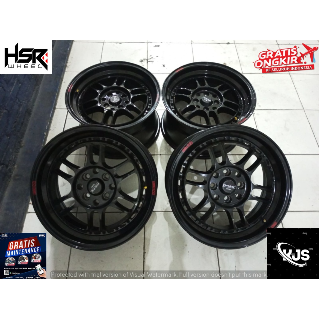 Jual MENJUAL VELG RACING SECOND TERMURAH BERKUALITAS BUAT MOBIL YARIS JAZZ FREED MOBILIO SWIFT ...