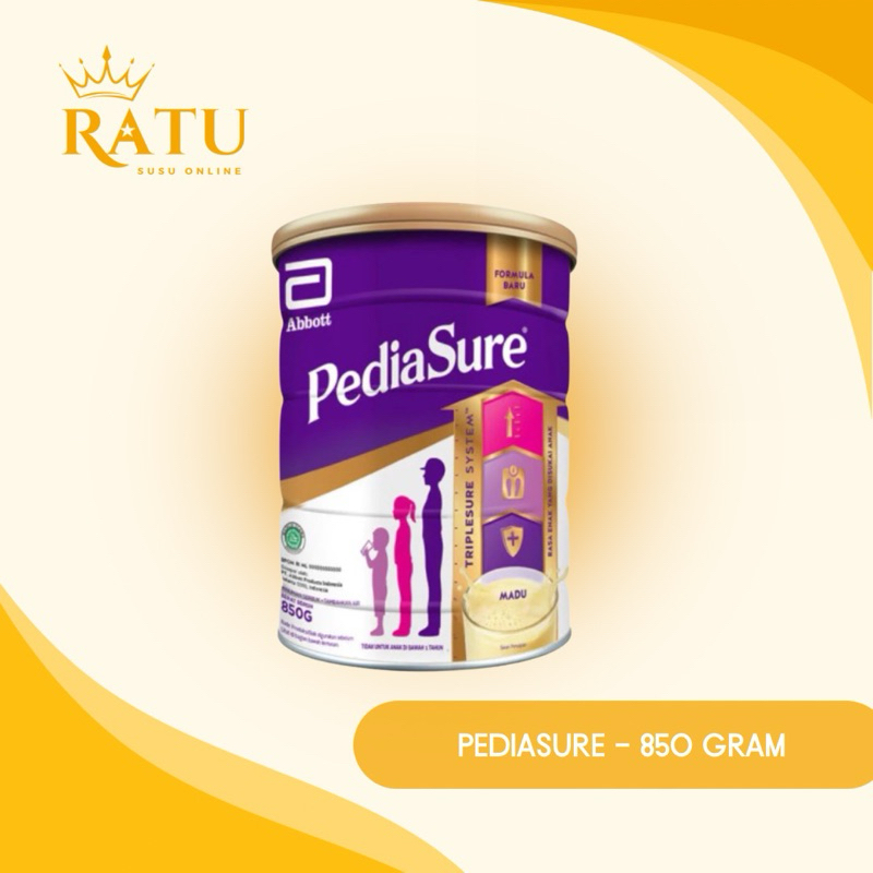 Jual PEDIASURE TRIPLESURE 850 gram - Madu - (1-10 tahun) - Susu Pertumbuhan Anak | Shopee Indonesia