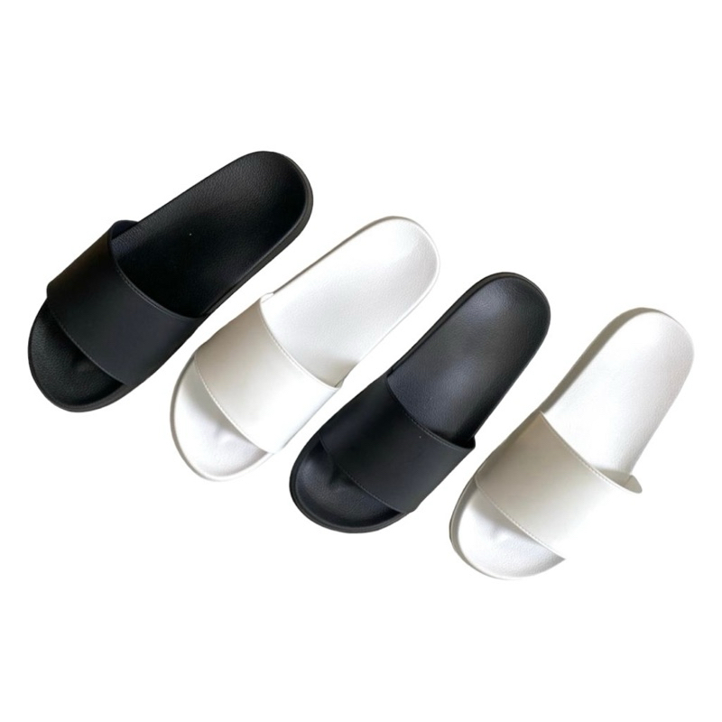 Jual Sandal Slop Polos Upper Lock Sendal Slip On Anti Slip Sandal Polos ...