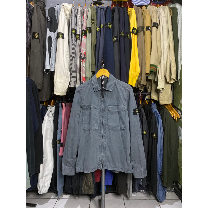 Jual Stone Island Overshirt | Shopee Indonesia