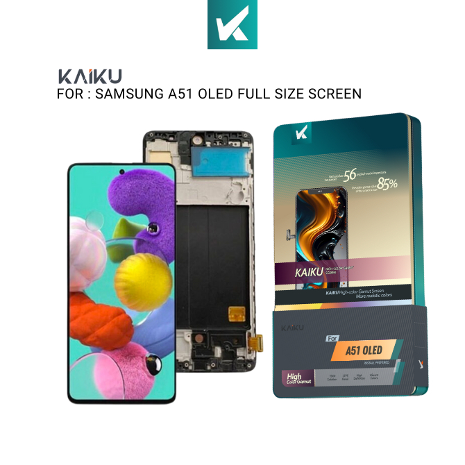 Jual KAIKU LCD Samsung Galaxy A51 / A515 Oled Fullset Frame Touchscreen ...