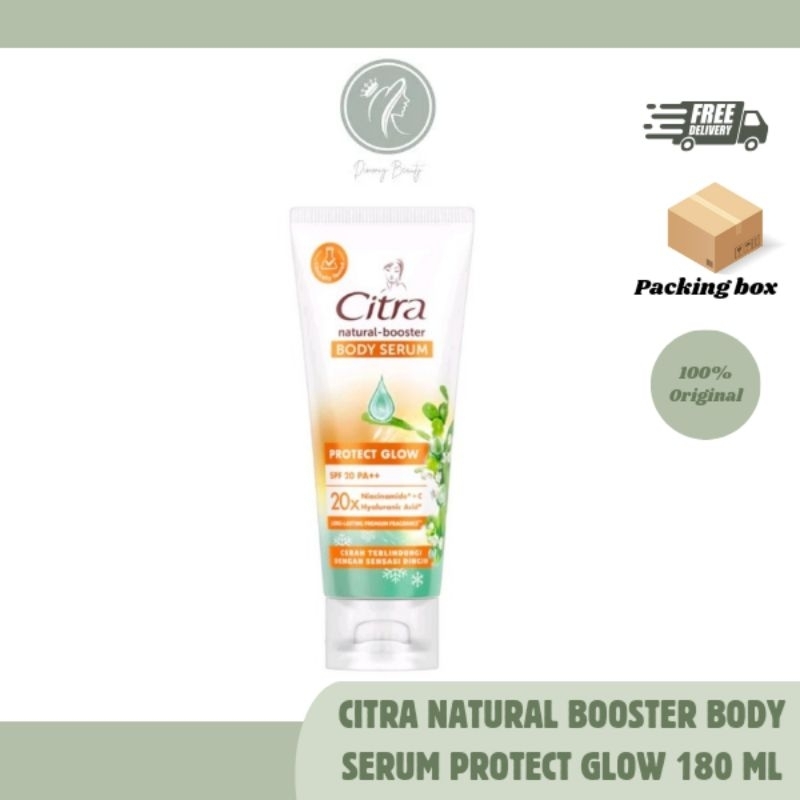 Jual CITRA NATURAL BOOSTER BODY SERUM PROTECT GLOW 180 ML | Shopee ...
