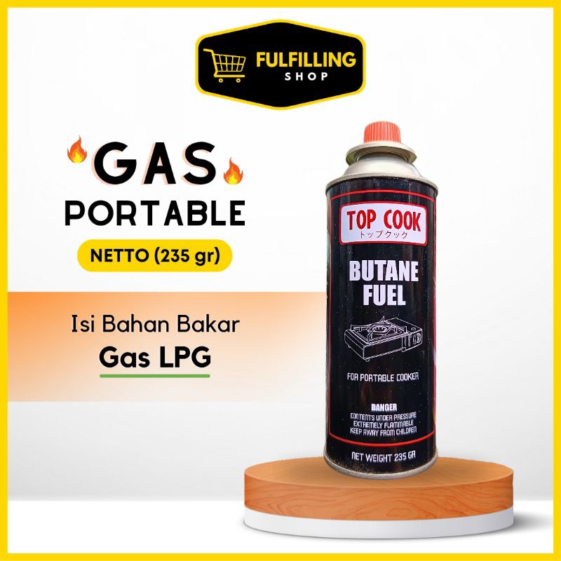 Jual Tabung Gas Portable - Gas Kaleng - Gas Kompor Portable 235 gr ...