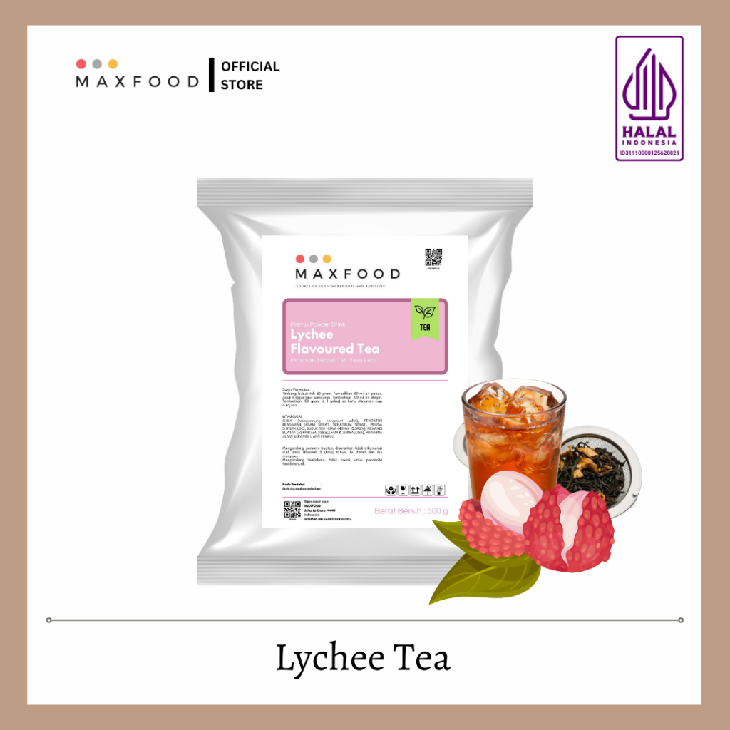 Jual Lychee Tea/ Teh Leci/ Bubuk Minuman Lychee Tea/ Lychee Tea Powder ...