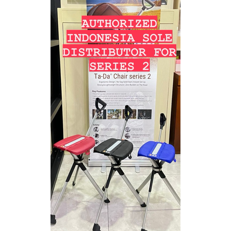 Jual TADA Ta-Da Chair Series 2 Kursi Tongkat | Shopee Indonesia