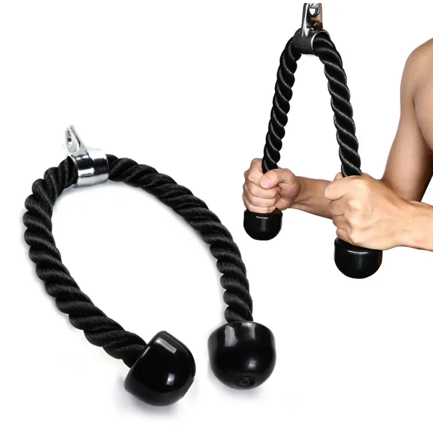 Jual Rope Gym/Rope tricep/Rope triceps/ Muscle Exercise Rope/ Tali ...