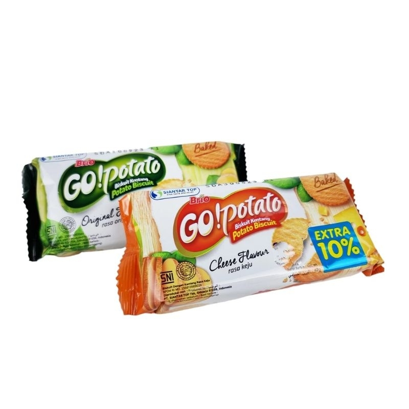 Jual Brio Go Potato Crackers 60gr/104gr | Shopee Indonesia