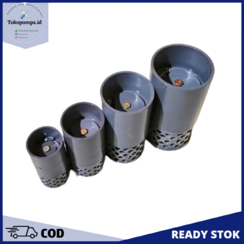 Jual 2,5" dim Tusen Klep Pvc Pompa Air Modifikasi 2,5 inch Klep ...