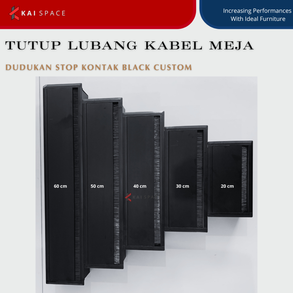 Jual GROMMET TUTUP LUBANG KABEL MEJA GROMET BOX FLIP TOP COVER STOP ...