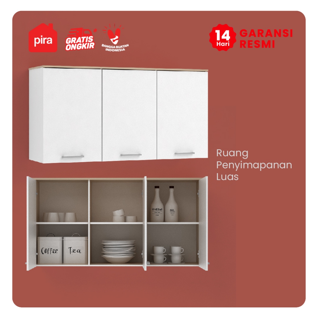 Jual PIRA METROPOLIS OX - ARUNA KC WU120 Rak Dapur / Rak Gantung Dapur ...