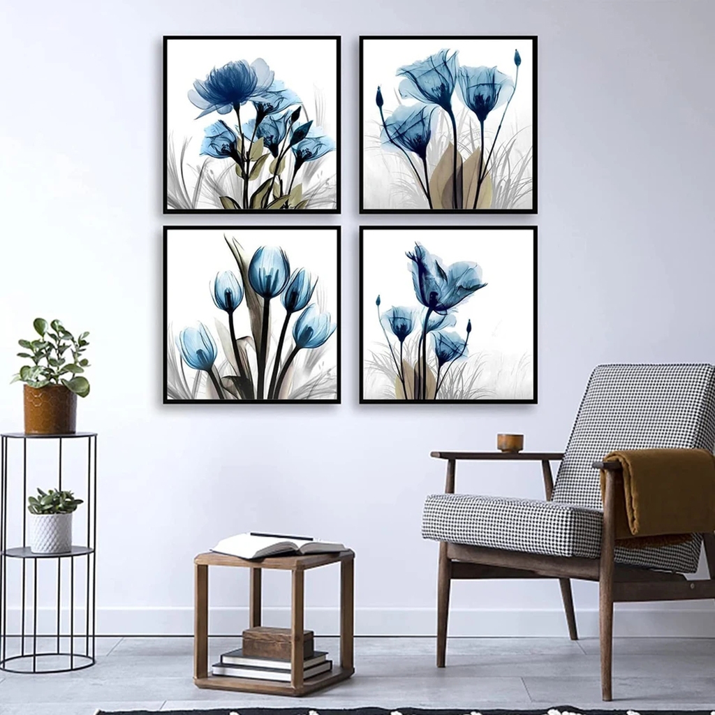 Jual Hiasan Dinding bunga aesthetic 20x20 dekorasi kamar estetik ...