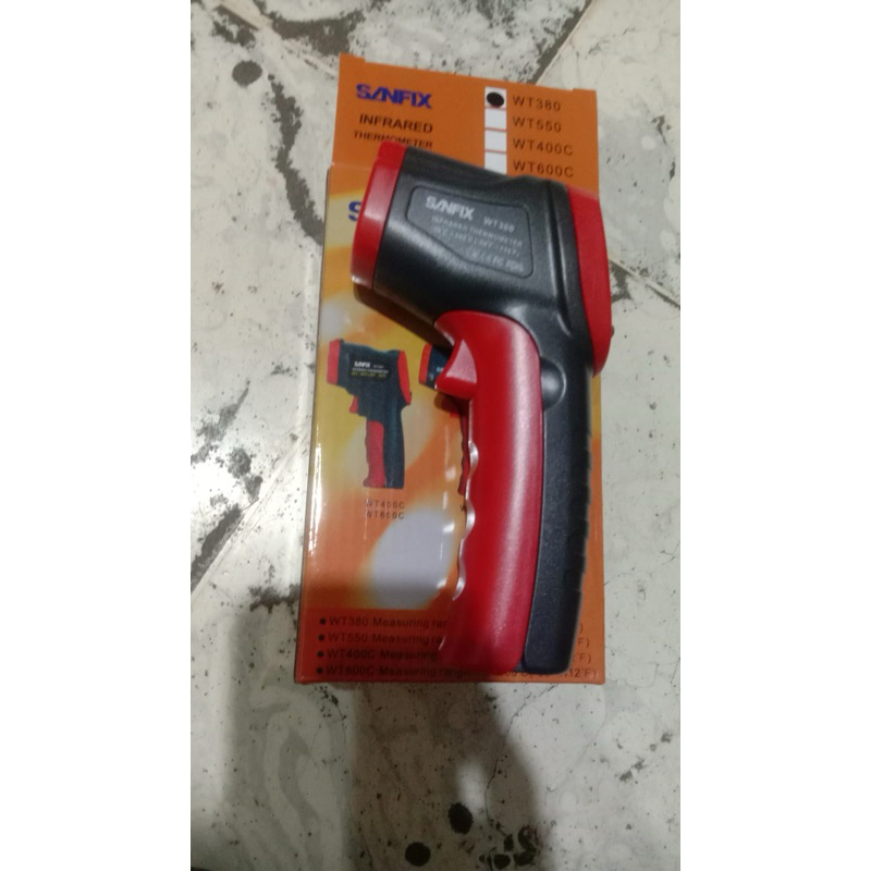 Jual SANFIX INFRARED THERMOMETER ( Alat Pengukur Suhu mesin industri ...