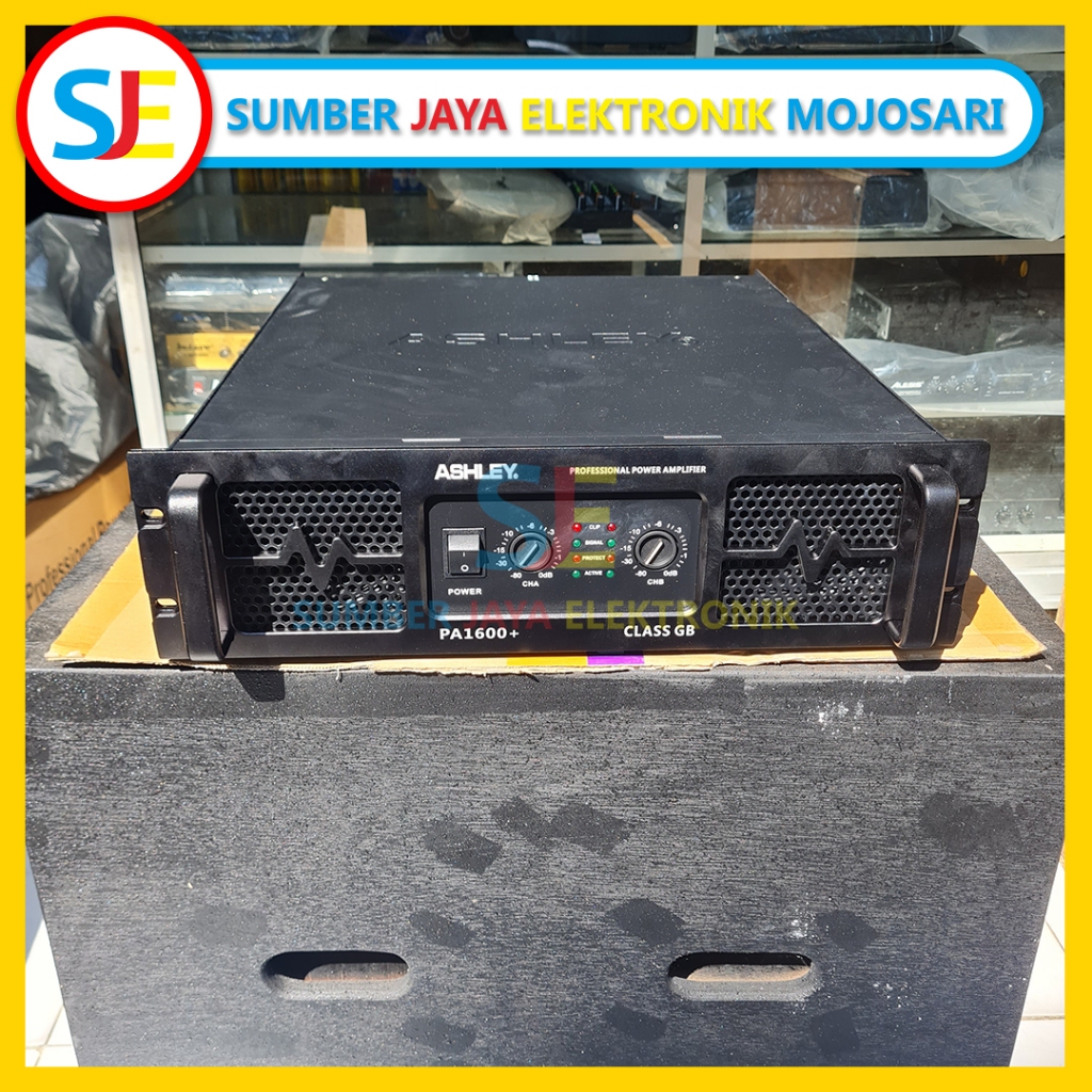 Jual Power Amplifier Ashley PA1600+ / Power Amplifier Ashley PA 1600 ...