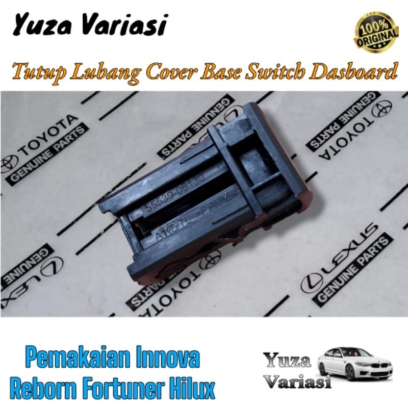 Jual Cover Tutup Lubang Switch Saklar Dashboard Innova Reborn Fortuner ...