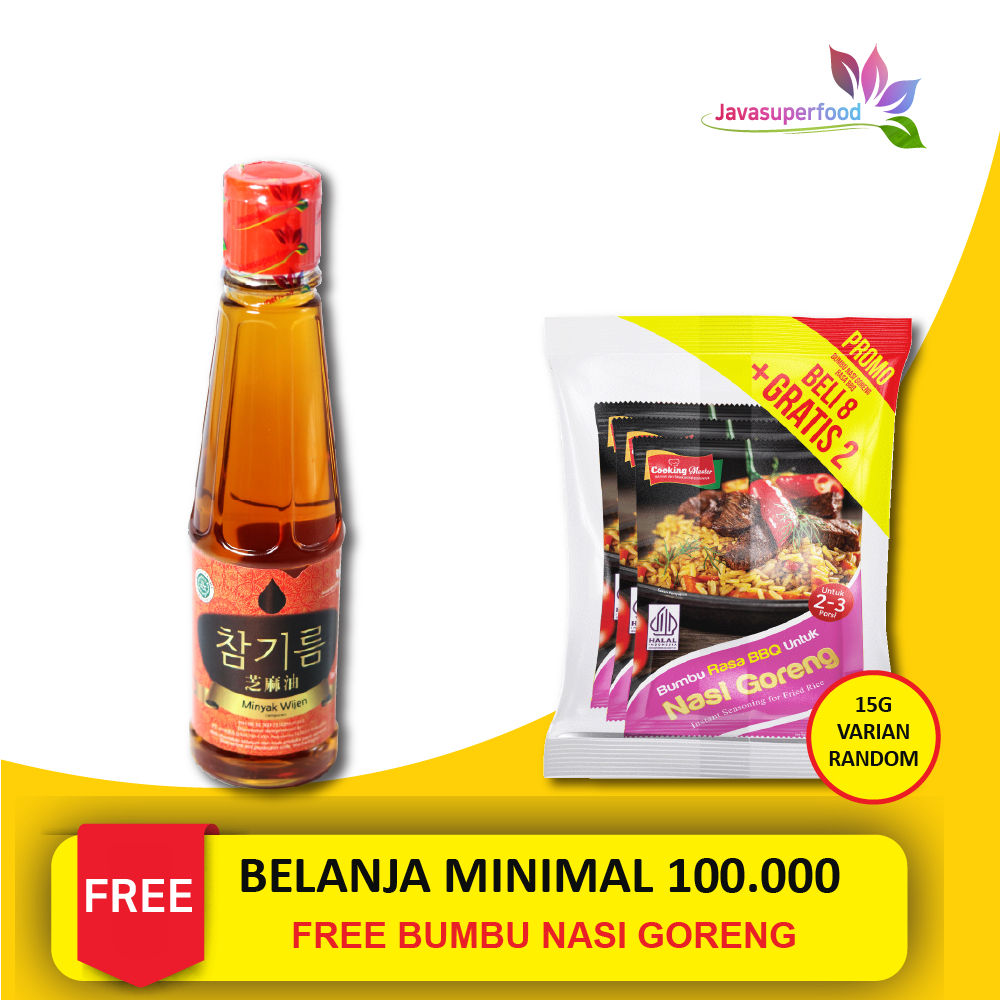 Jual MINYAK WIJEN JAVA SUPER FOOD 135 ML / SESAME OIL KOREA HALAL ...