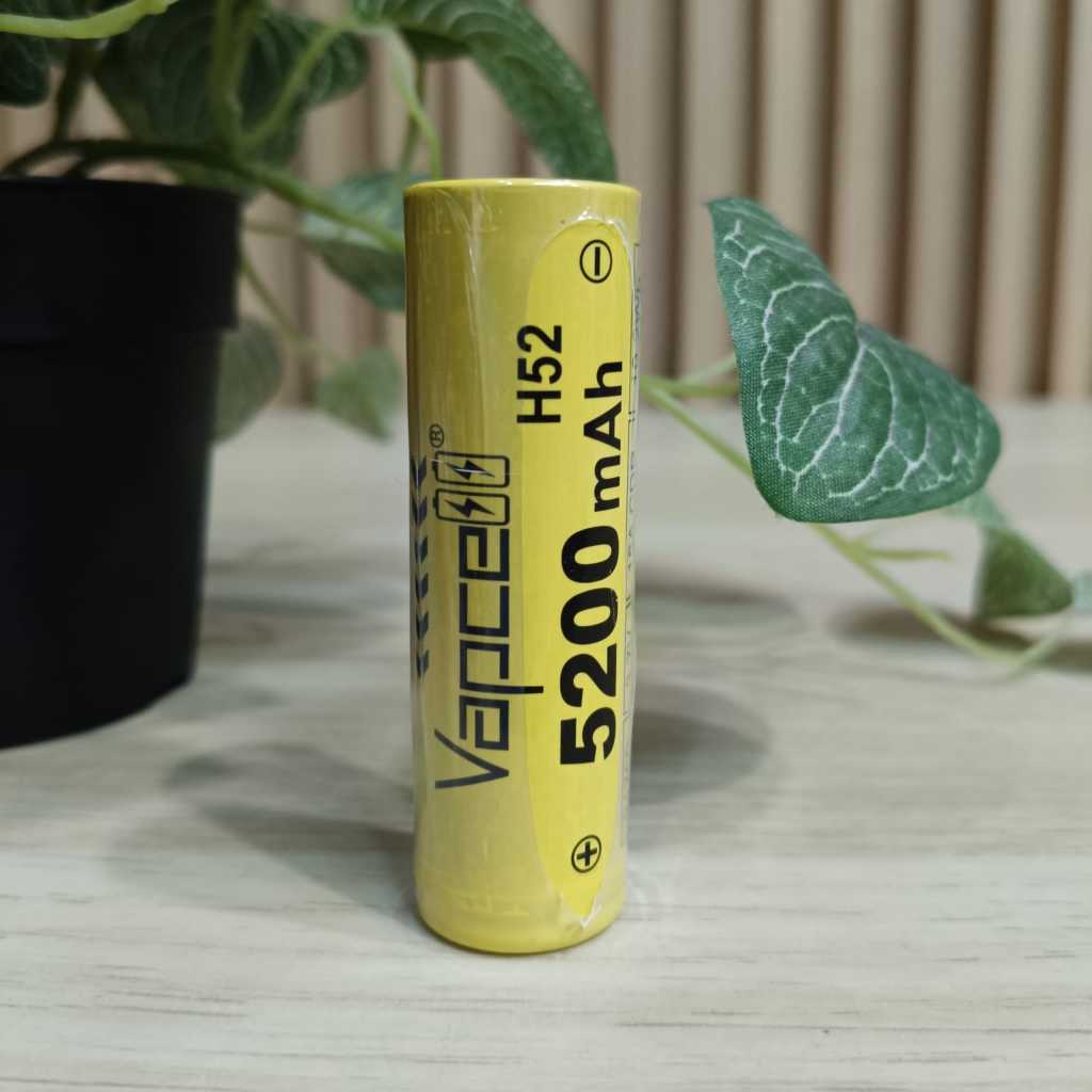 Jual DAPURCANTIK Baterai Li-ion Isi Ulang Vapcell IMR21700 H52 5200Mah ...