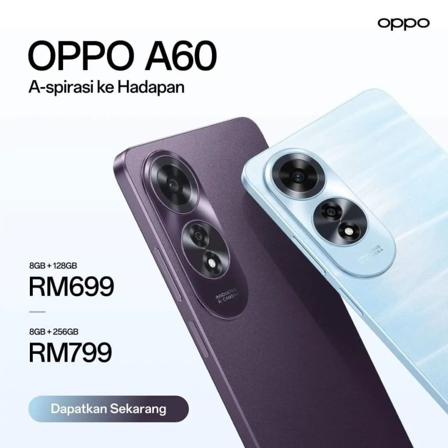 Jual OPPO A60 RAM 8/128 GB GARANSI RESMI ORIGINAL 1 TAHUN | Shopee ...