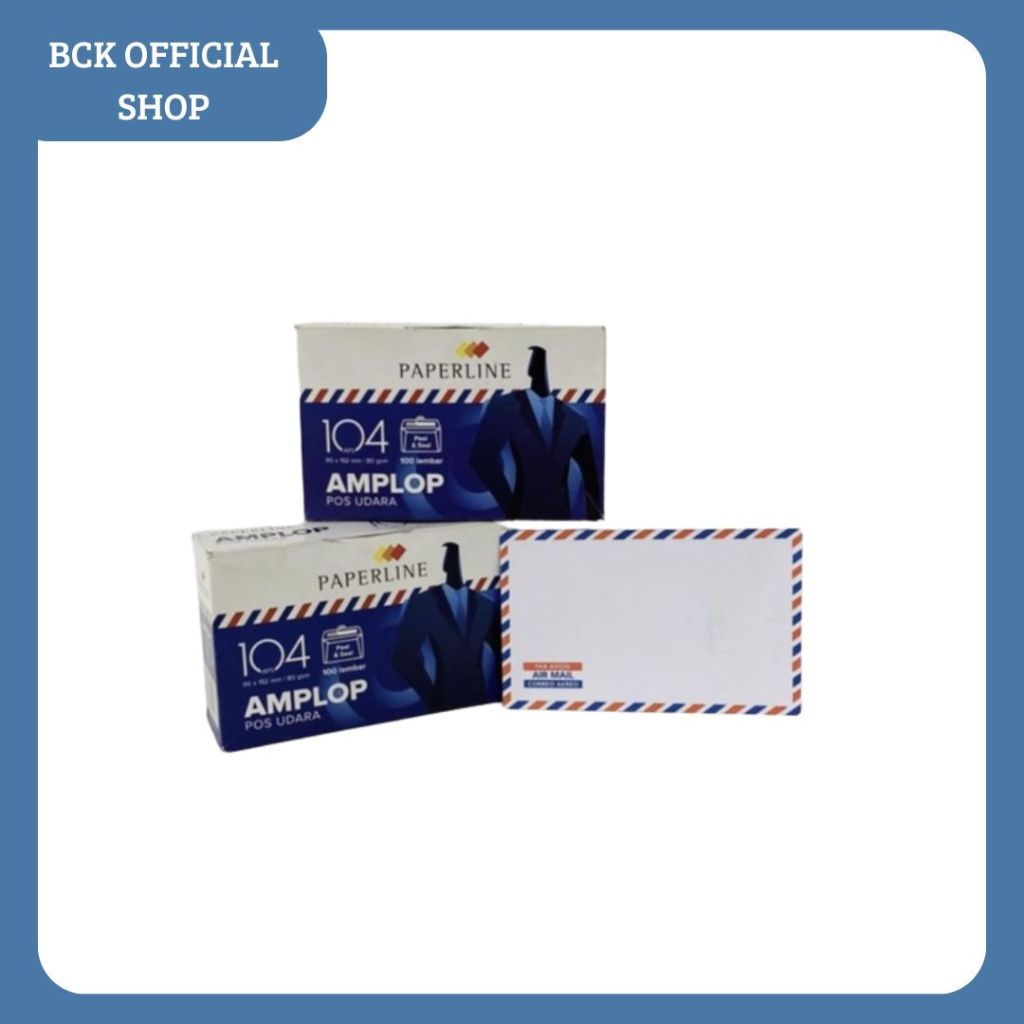 Jual Amplop 104 APS Amplop Putih Paperline UK 95 x 152 mm (DUS ...
