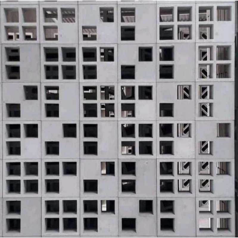 Jual Roster beton/Roster minimalis motif dadu kombinasi lb 1,lb 2,lb 3,lb 4 | Shopee Indonesia