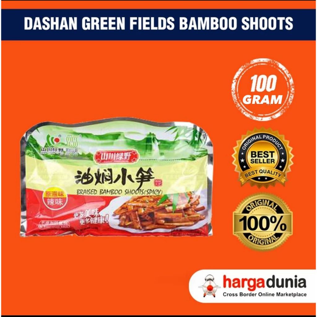 Jual Bamboo Shoots Spicy Asinan Rebung 500gr Makanan Siap Saji Khas ...