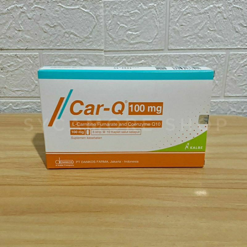 Jual Car-Q 100 mg Suplemen Kesehatan Jantung / Antioksidan (Kemasan ...