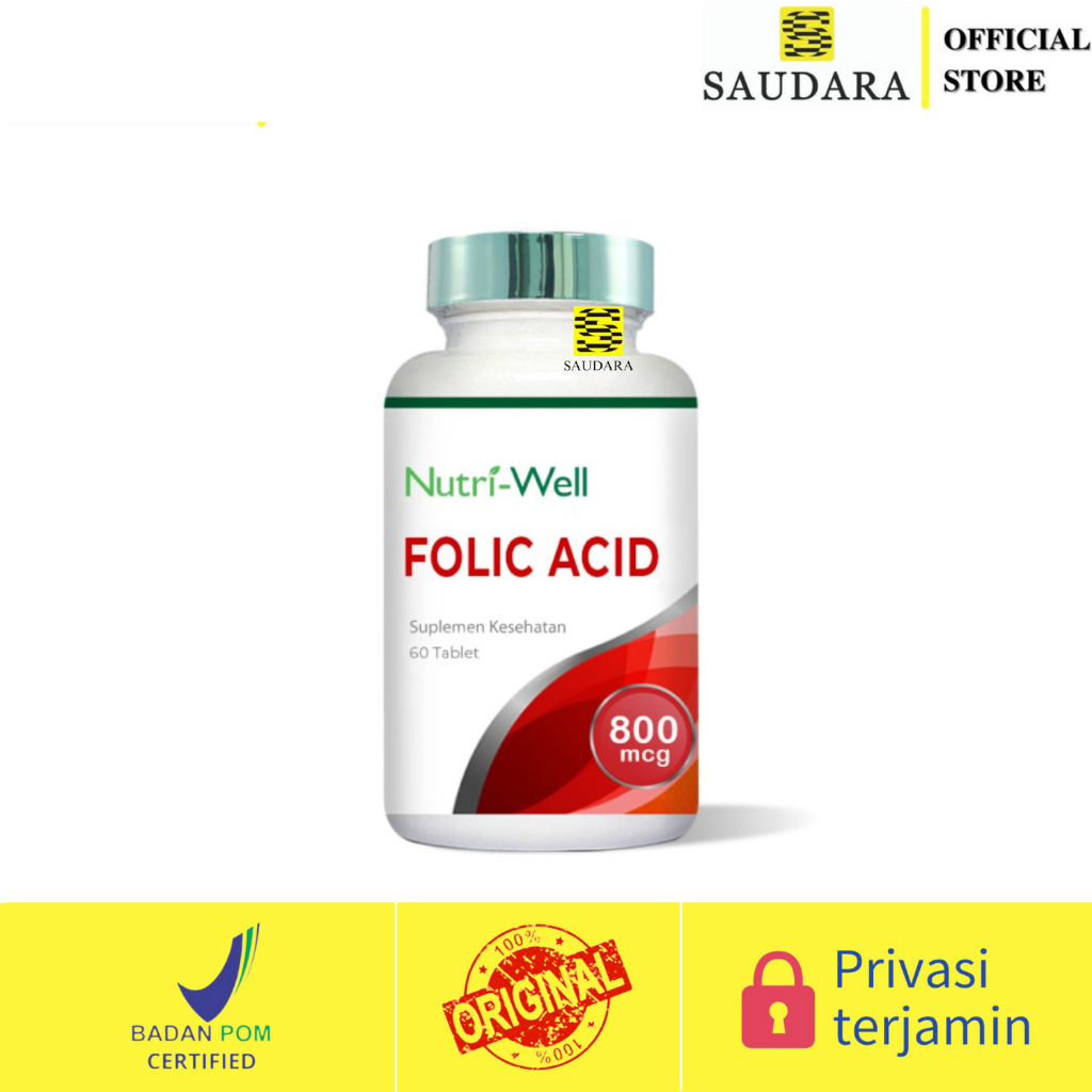 Jual Nutriwell Folic Acid (60 Softgels) | Shopee Indonesia
