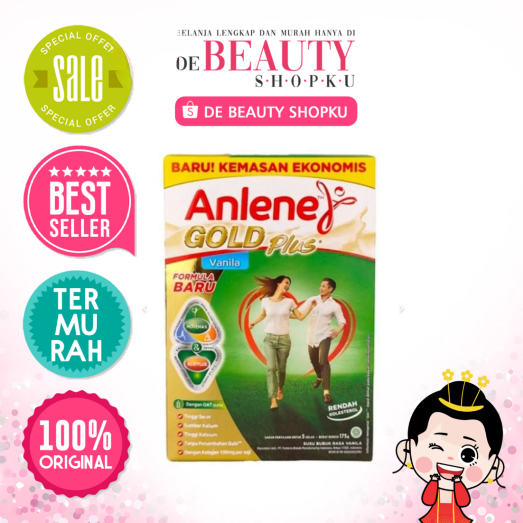 Jual Anlene Gold Plus 170gr | Shopee Indonesia